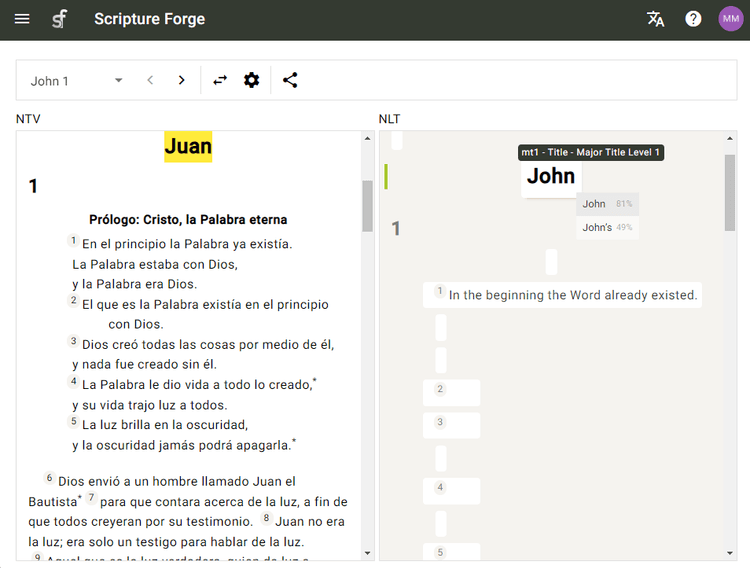 Scripture Forge | Tools.Bible