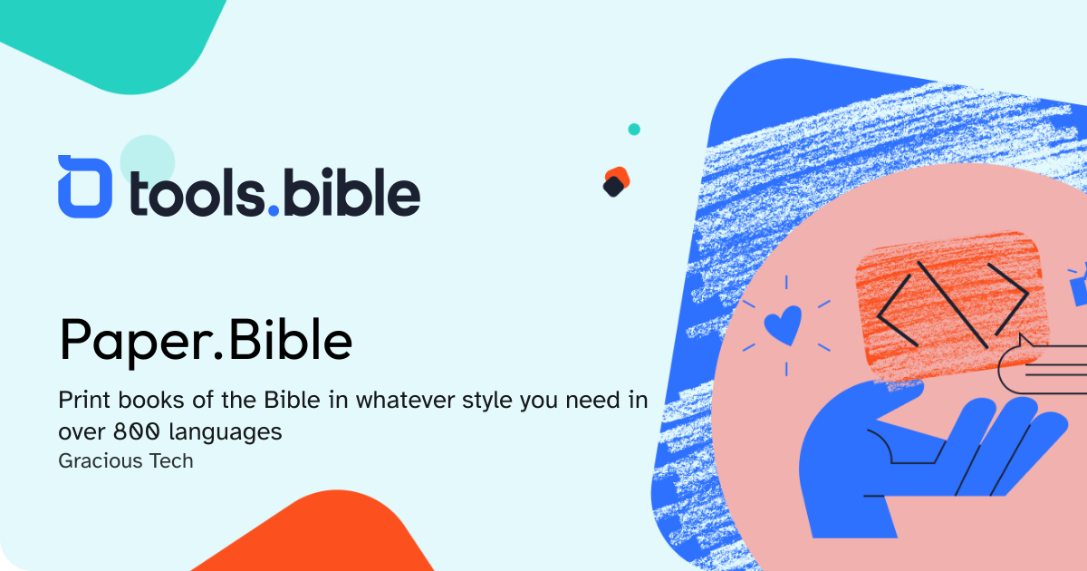 Paper.Bible | Tools.Bible